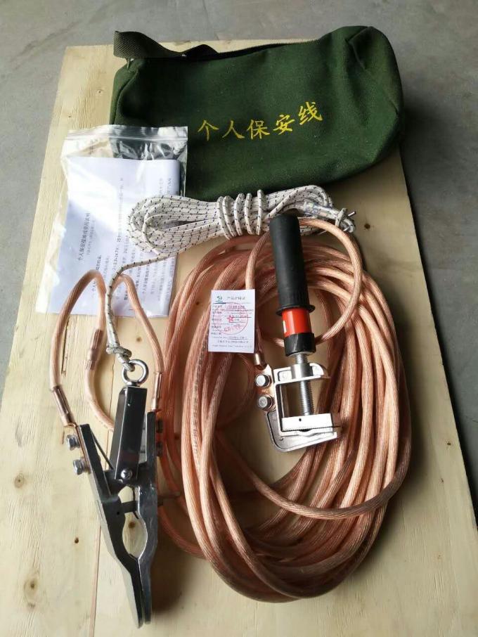 Three phase 25mm Plug Construction Earth Wire Personal Grounding Wire ...