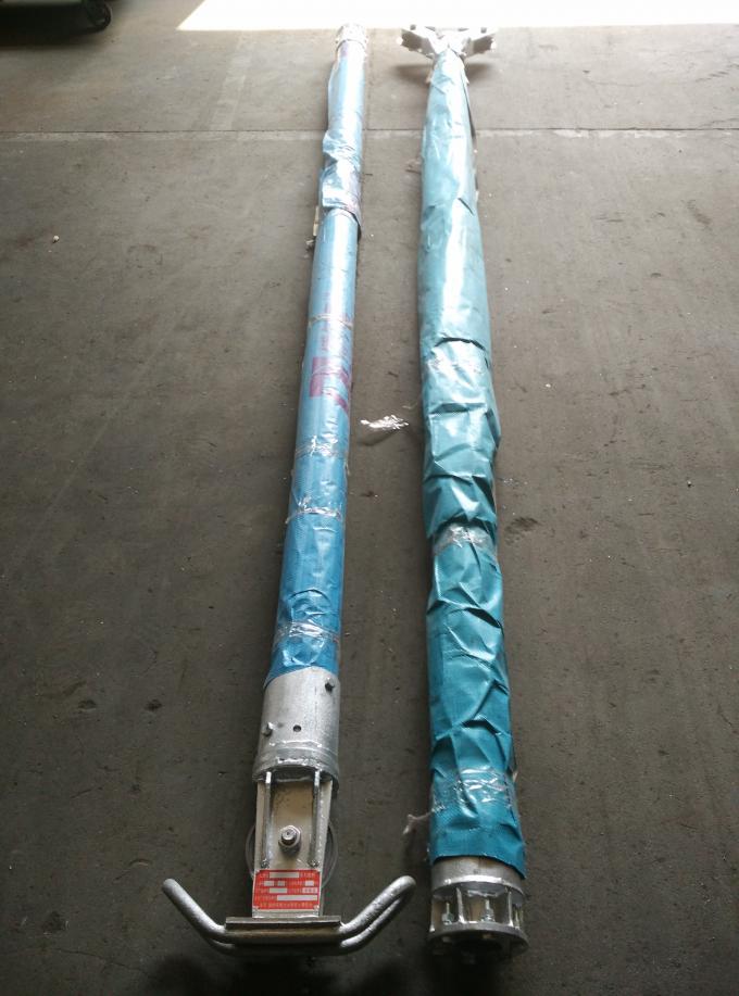 Inner Suspended Tubular Gin Pole LBN Tower Erection Tools