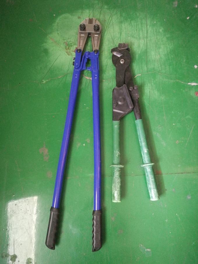 400mm² Manual Electric Chain Cutter Underground Cable Pulling Tools