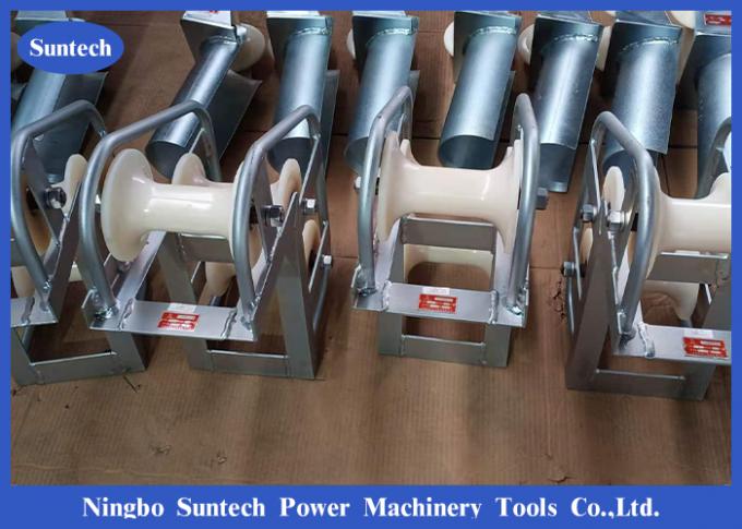 Bell Mouth 100mm Nylon Wheel Cable Pulling Rollers