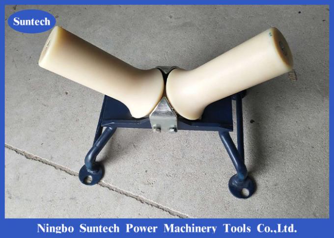 Small Turning Radius Wire Pulling Rollers V Shaped Nylon Sheave Material