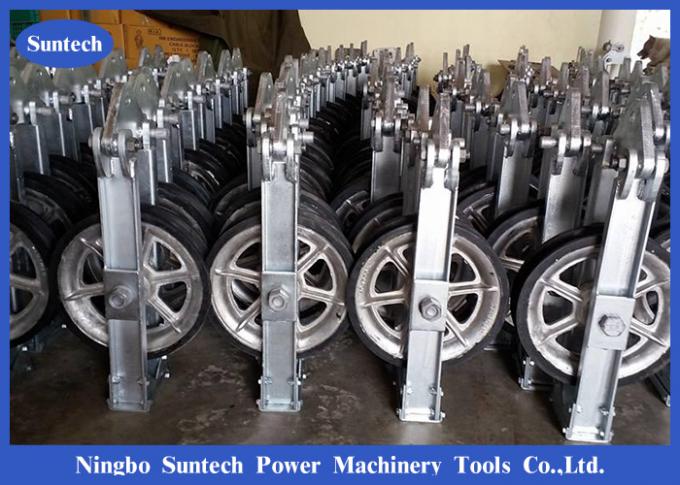 Conductor Stringing Block Aluminum Sheaves For Stringing Pulley With ...