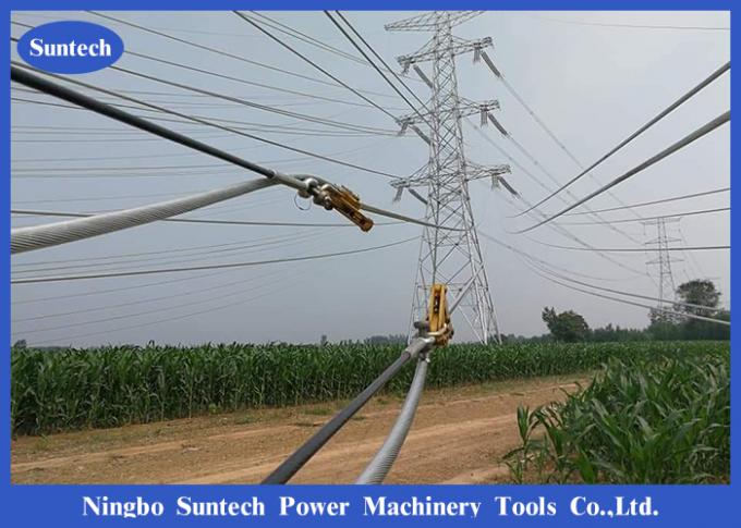 Aluminum Alloy Conductor Gripper Come Along Clamp For Transmission Line ...