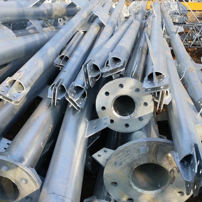 GB / ANSI / TIA-222-G GSM Telecommunication Steel Tower