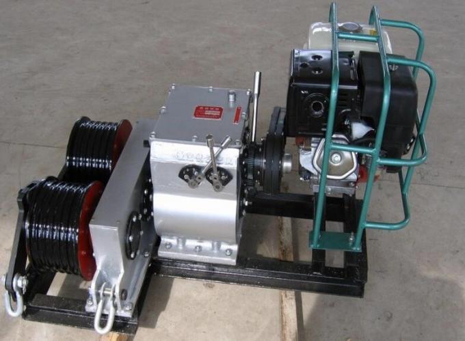 5 Ton Double Capstan Cable Winch Puller With Honda GX390 Engine 13HP