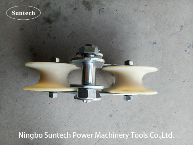 Cable Tandem Wire Stringing Pulley Conductor Stringing Block For Conductor