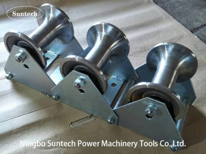 Telecom Underground Cable Pithead Roller Conductor Stringing Tools