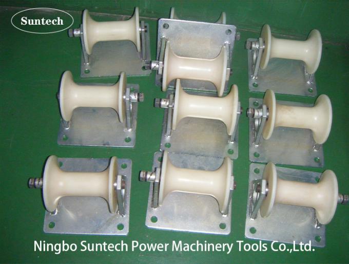 Telecom Underground Cable Pithead Roller Conductor Stringing Tools