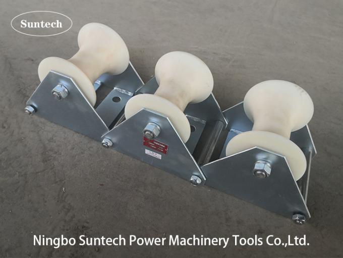 Telecom Underground Cable Pithead Roller Conductor Stringing Tools