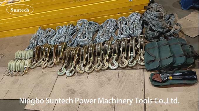 Conductor Mesh Sock Joints Stringing Tools For Transmission Line