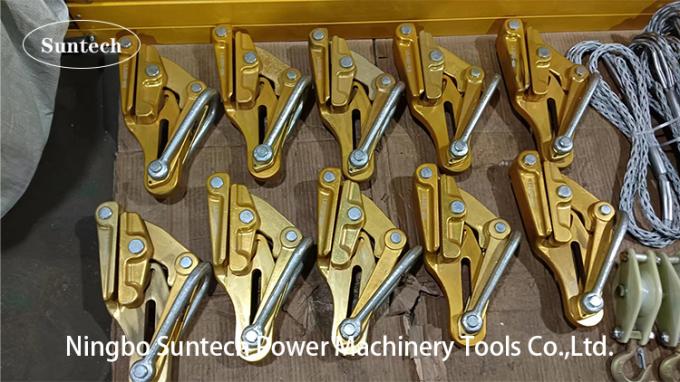 Transmission Line Stringing Tools Conductor Self Grip Insulated Wire ...