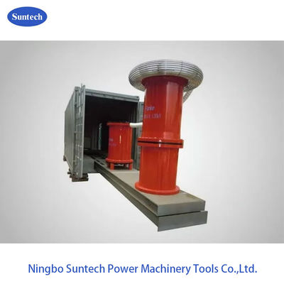 Container Type HV Test Set With Resonance Fast High Voltage Test System