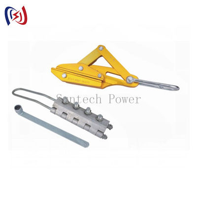 Bolt Type Round Steel Wire Rope Gripper 10 Ton Basic Construction Tools