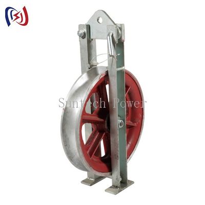 Transmission Line MC Nylon Wheels Conductor Stringing Blocks With ...