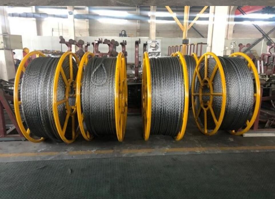 Anti Twisting Galvanized Braided Steel Wire Rope Overhead Conductor ...