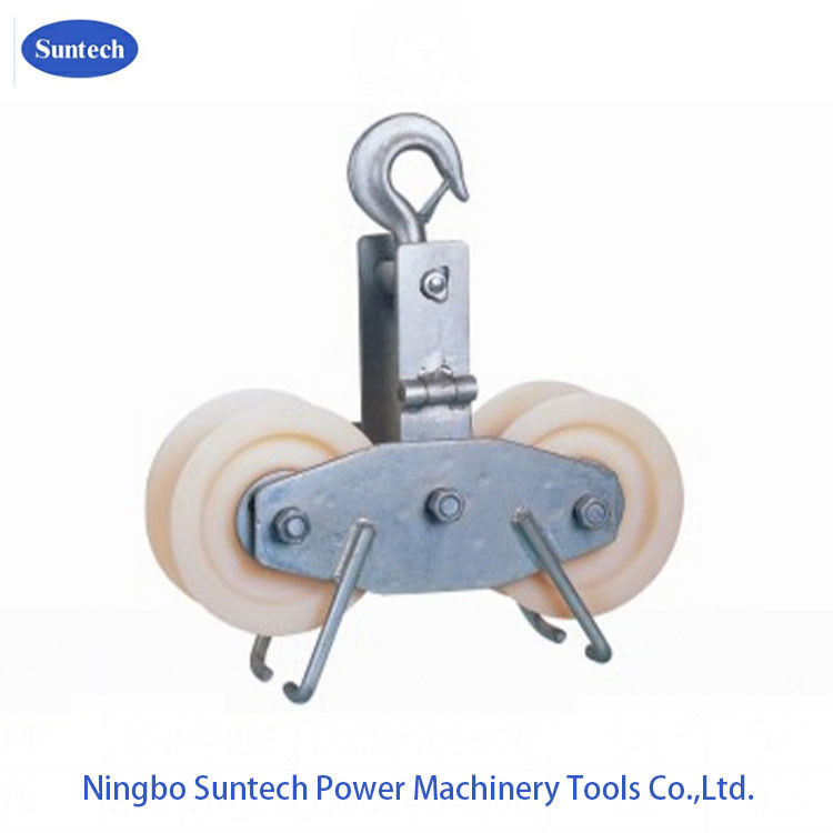 Front And Rear Wheels Tandem Sheave Stringing Block Nylon Sheave ...