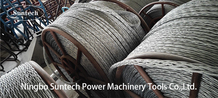 Anti Twist Dia 18mm 12 Strands Braided Steel Wire Pilot Rope