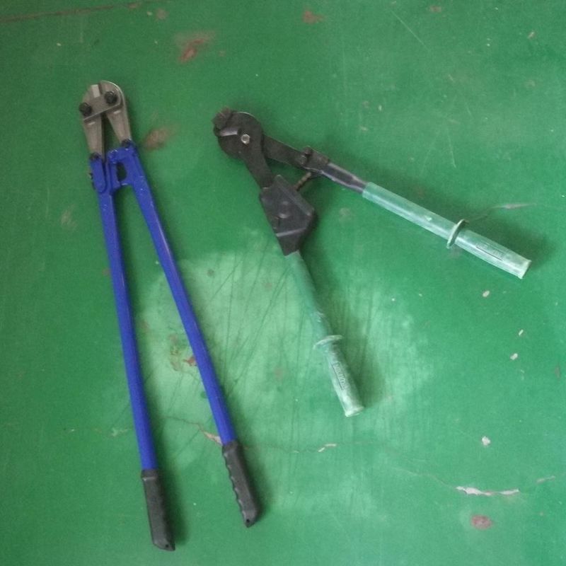400mm² Manual Electric Chain Cutter Underground Cable Pulling Tools