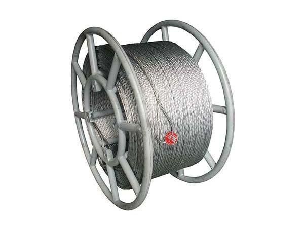 Transmission Line Anti Twisting Braided Galvanised Conductor Steel ...