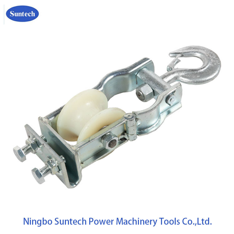 0.5T- 2T Dual Purpose Conductor Stringing Blocks, Aerial Cable Rope ...