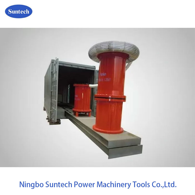 Container Type HV Test Set With Resonance Fast High Voltage Test System