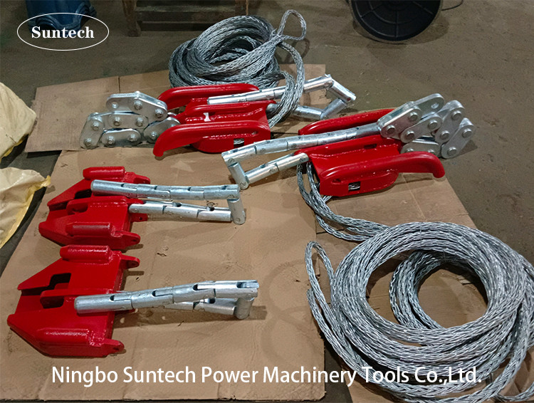 Balance Type Four Bundle Conductors Running Boards 130kn For Overhead ...