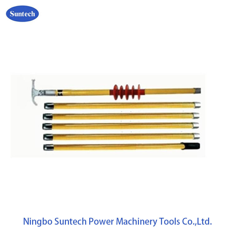 Fiberglass Ultraprotable 500KV High Voltage Brake Pull Rod