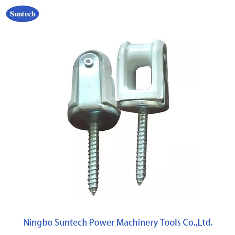 Transmission Line Screw Electrical Ceramic Insulators Low Voltage