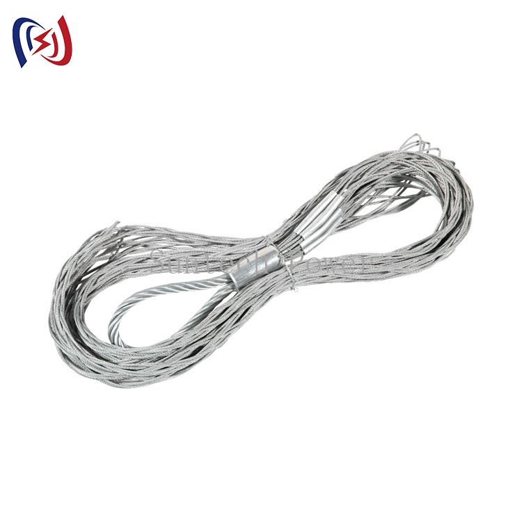 20 KN Steel Electrical Cable Pulling Grips Single Head Type