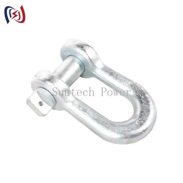 Steel Pilot Wire High Strength Galvanized Shackle For Construction ...