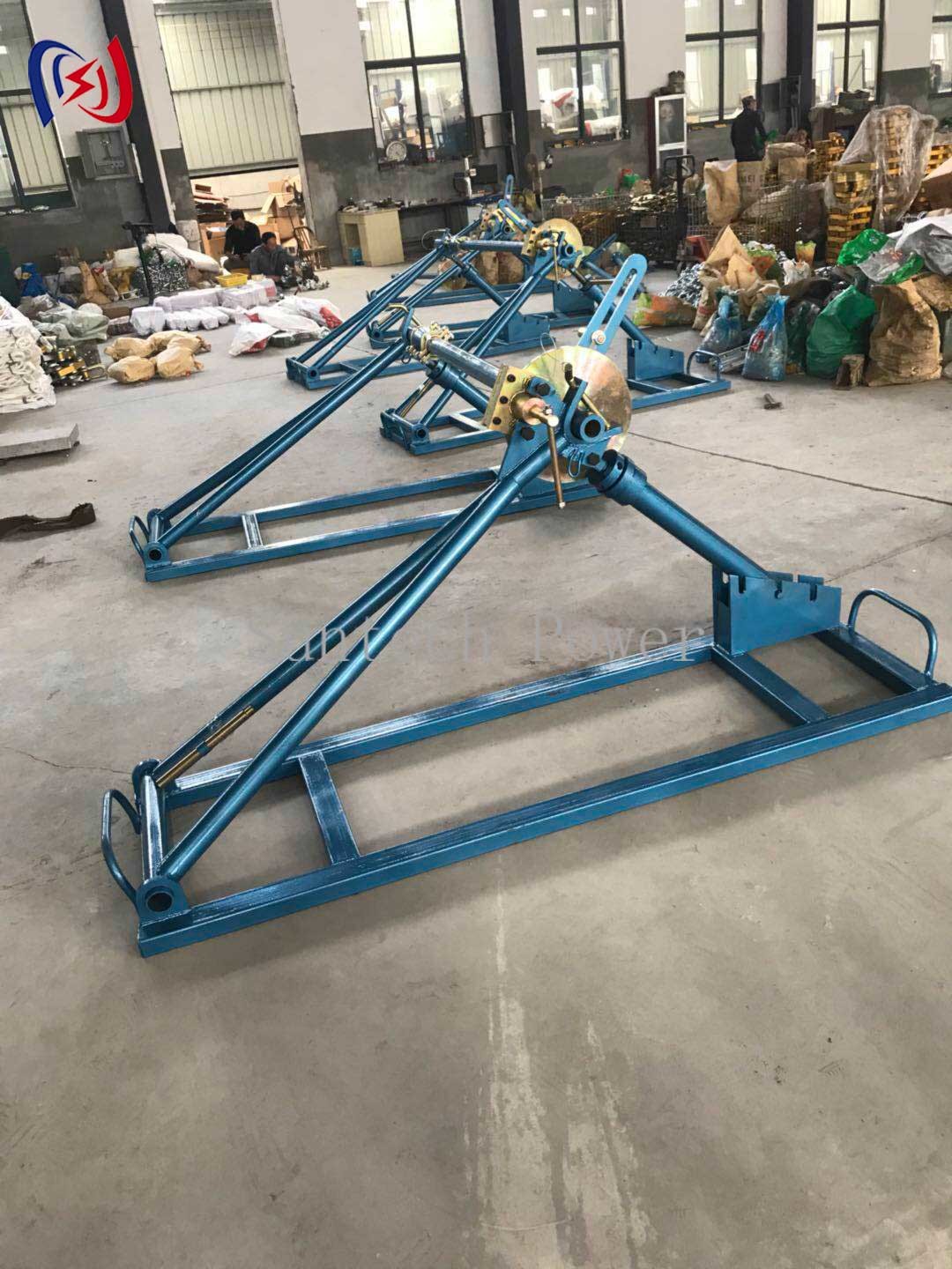 Heavy-Duty Detachable Cable Reel Stand | 10-Ton Capacity, Corrosion ...