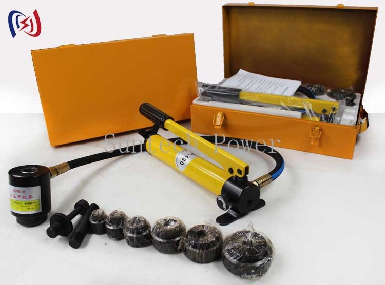 Industrial Hydraulic Perforator 150KN Pressure Penetrates 3.5mm Steel ...