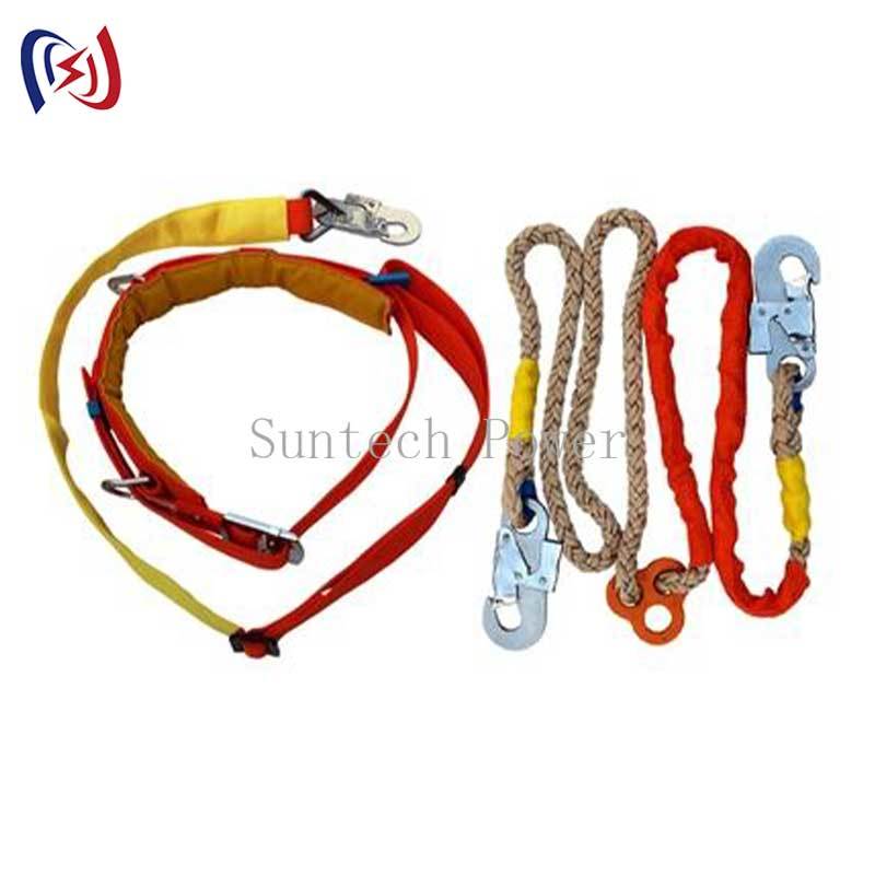 Adjustable Safety Harness With Padded Straps For Comfort During Long Work