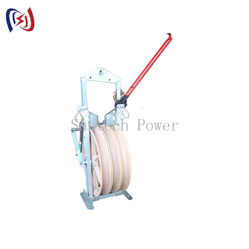 Helicopter Stringing Block High Efficiency Conductor Stringing Tool For ...