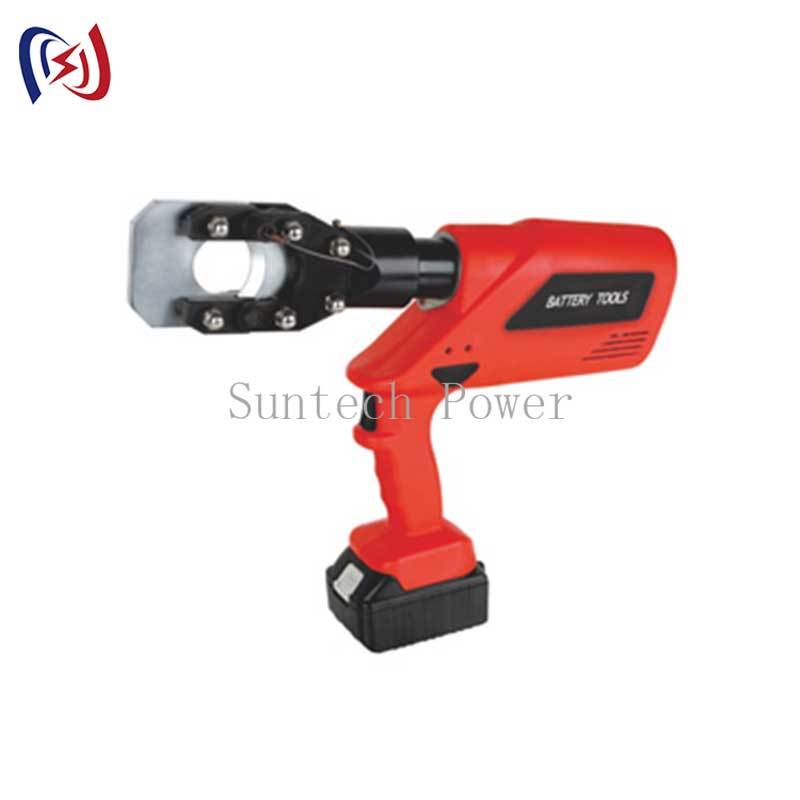 Battery Powered Hydraulic Cable Cutter Cordless Solution For Industrial ...
