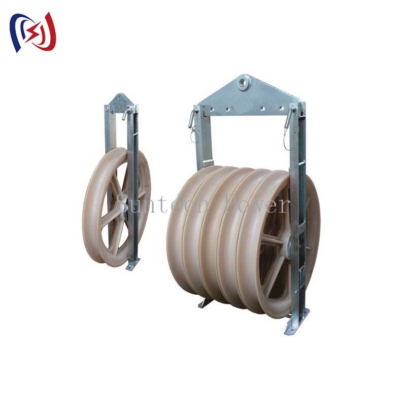 Conductor Stringing Block with 760x120x480mm Outline Size, 50-150KN ...