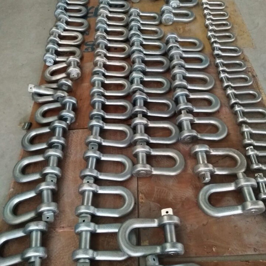 Steel Pilot Wire High Strength Galvanized Shackle For Construction ...