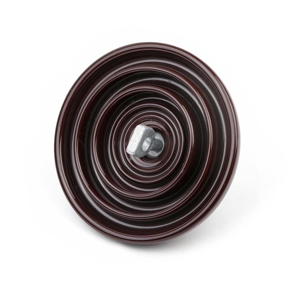 70KN 33KV High Voltage Disc Type Porcelain Suspension Insulator
