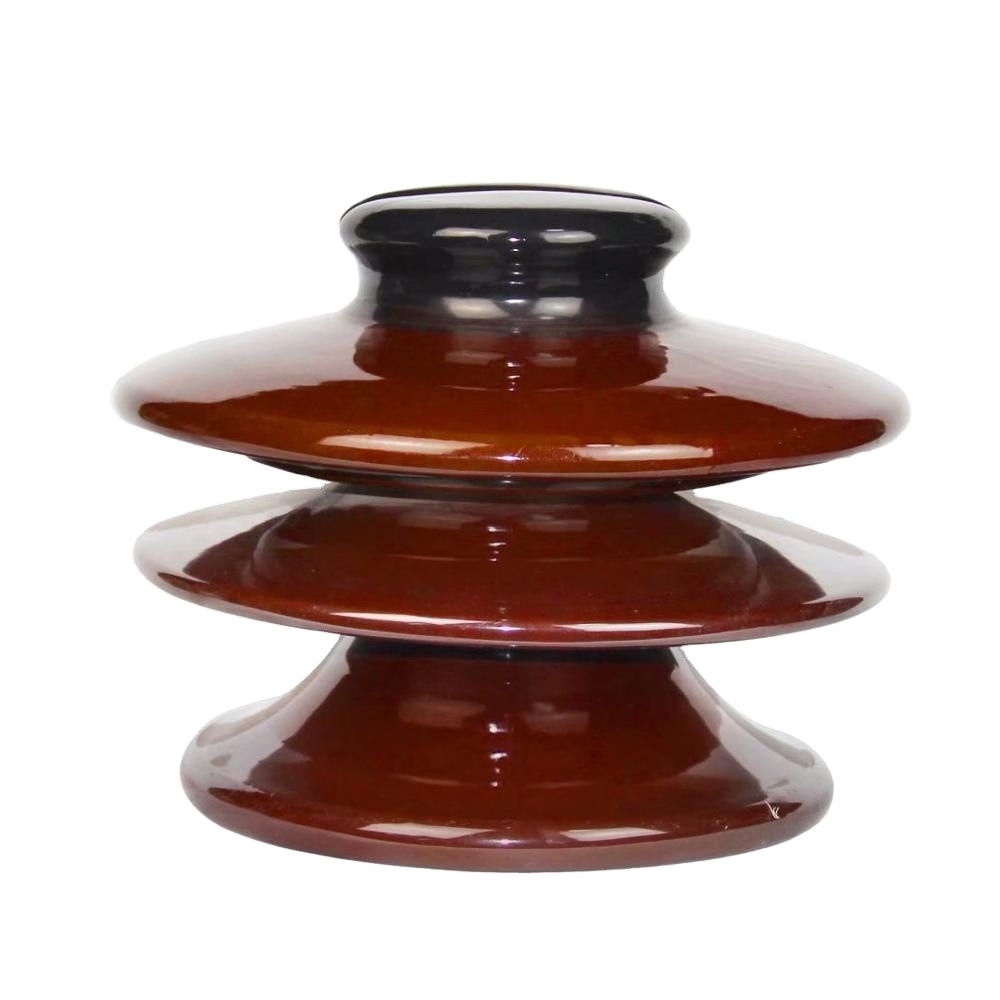 11KN 33KV Porcelain Pin Type Insulator For Overhead Transmission Line